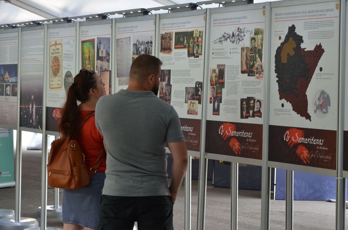 The IPN ”Good Samaritans from Markowa” exhibition presented during ...